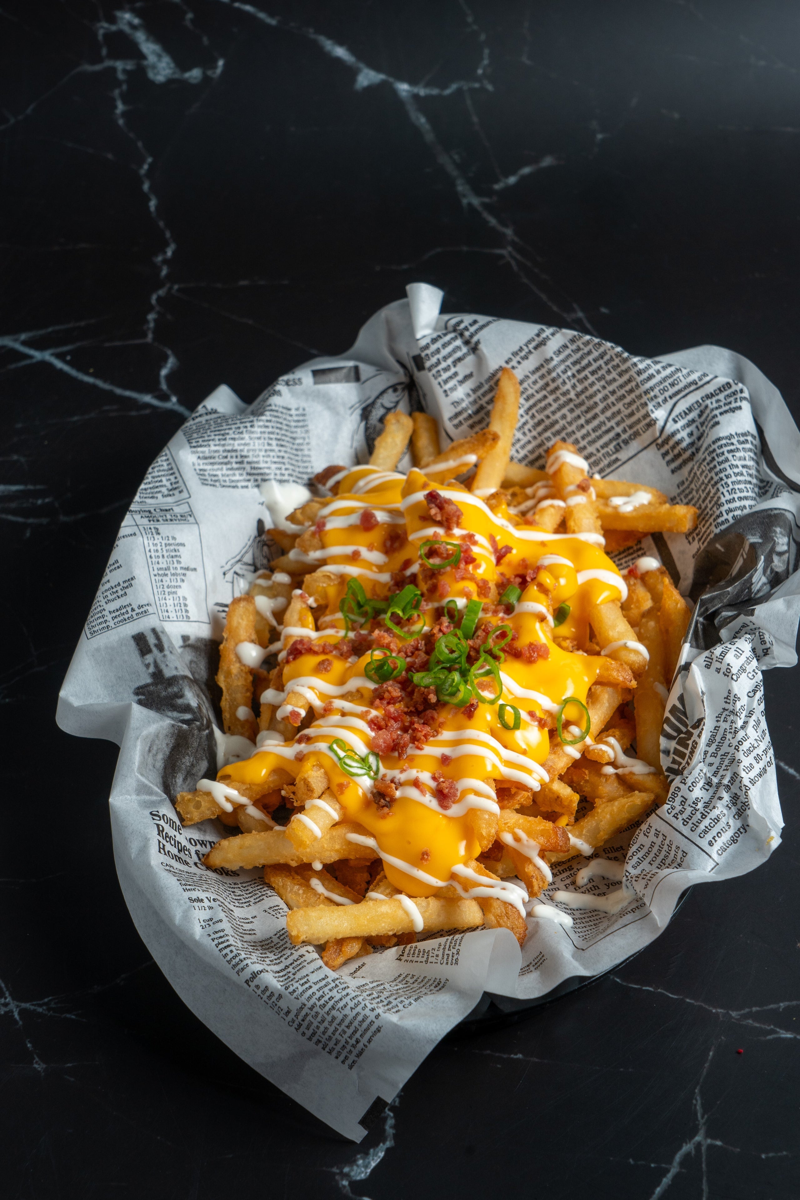 Bacon Cheese Fries | Thunderbird on Cook Street | Victoria, BC